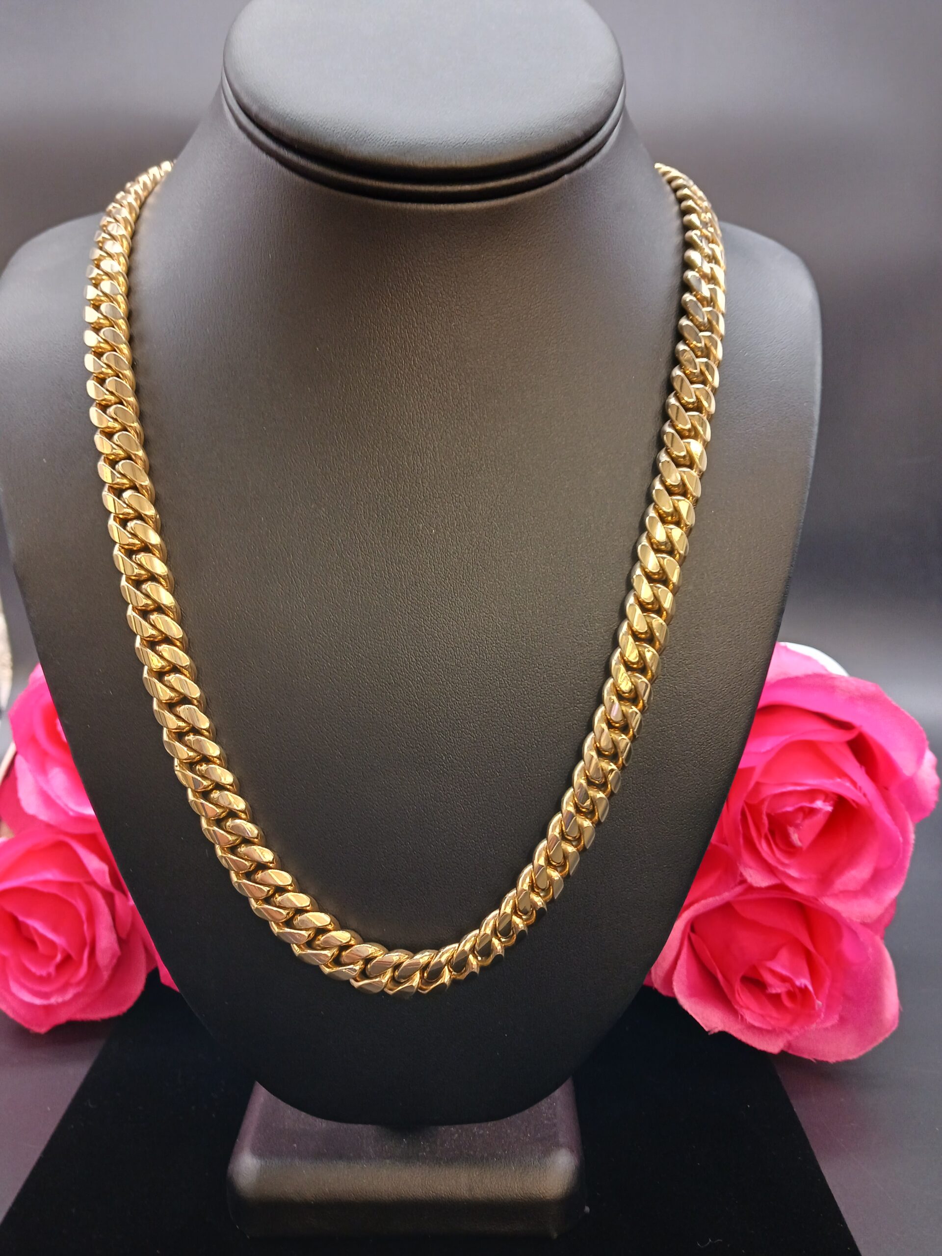 10k GOLD Miami Cuban Chain - Tamayo's Jewelry