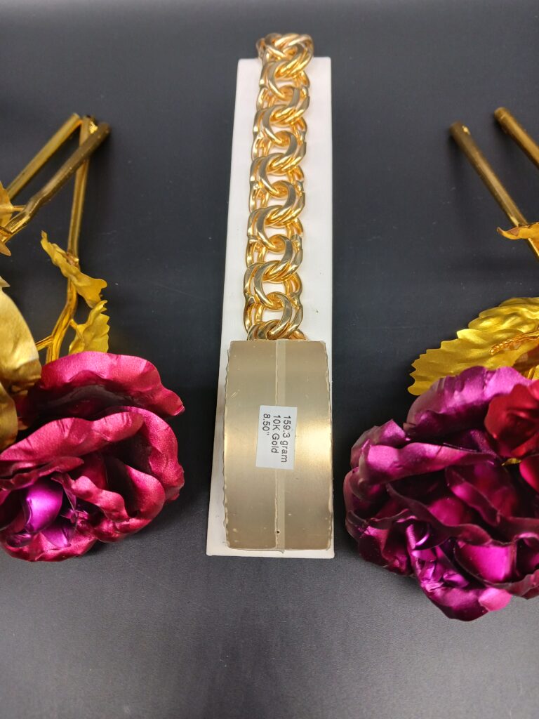 10K SOLID GOLD CHINO LINK BRACELET - Tamayo's Jewelry