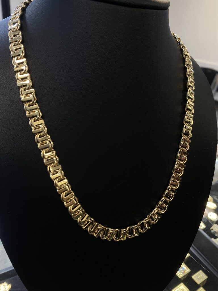 10k CHINO BAR CHAIN #0065 - Tamayo's Jewelry